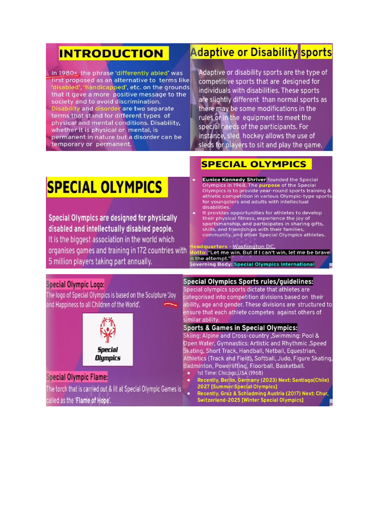 Ch-4 Physical Education and Sports For CWSN | PDF