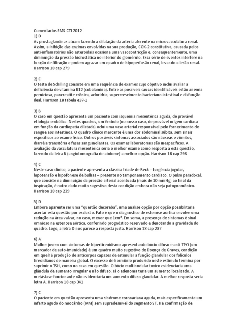 Estenose Aórtica e Prognóstico Clínico | PDF | Diabetes mellitus | RTT
