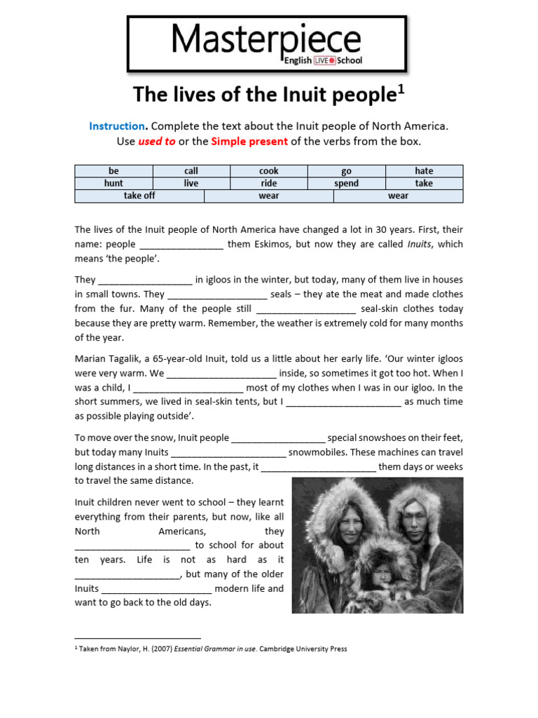 Inuit Life Changes Over 30 Years | PDF