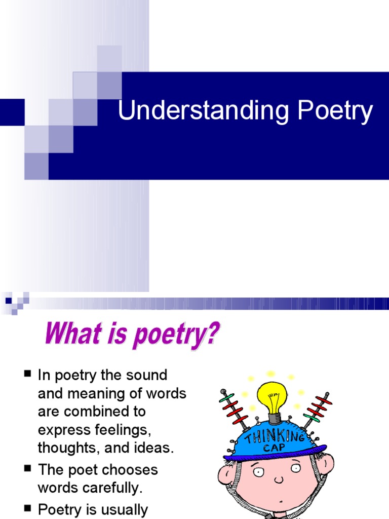 Understanding Poetry | PDF | Rhyme | Poetry