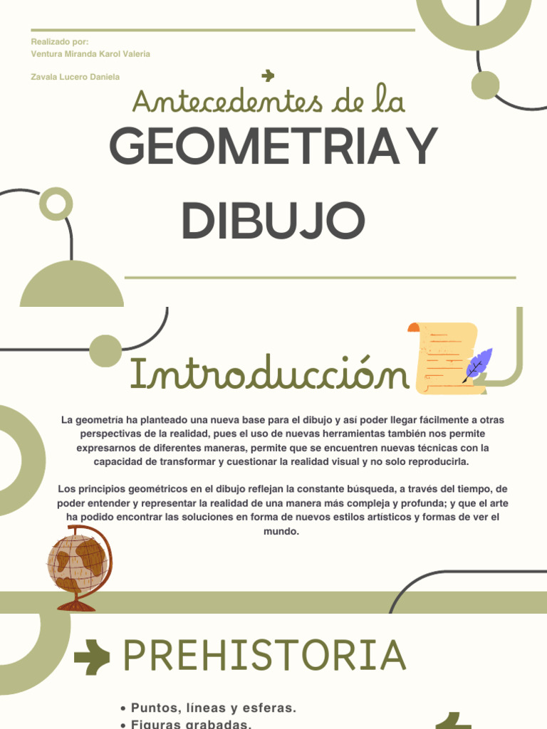 Historia de la Geometría en el Dibujo | PDF | Cubismo | Geometría