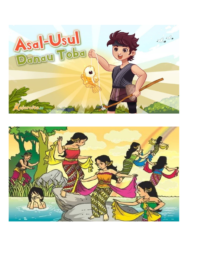 Narrative Text (Legend) Word Jadul Kaks Efon | PDF