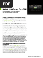 Nvidia h200 Gpu Datasheet | PDF