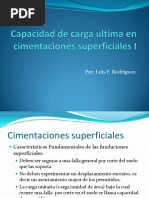 Teoría de Capacidad de Carga de Terzaghi | PDF | Fundación (Ingeniería ...