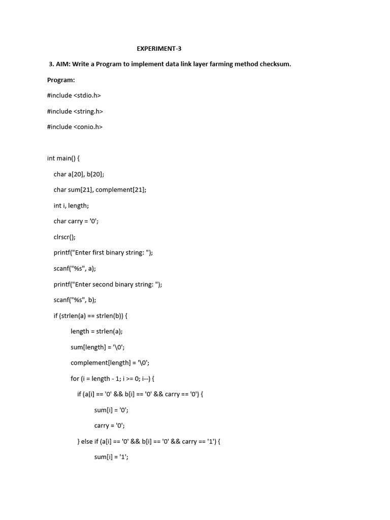Computer Network Lab PRG 3,4,5 | PDF | Computer Data | Computer Science