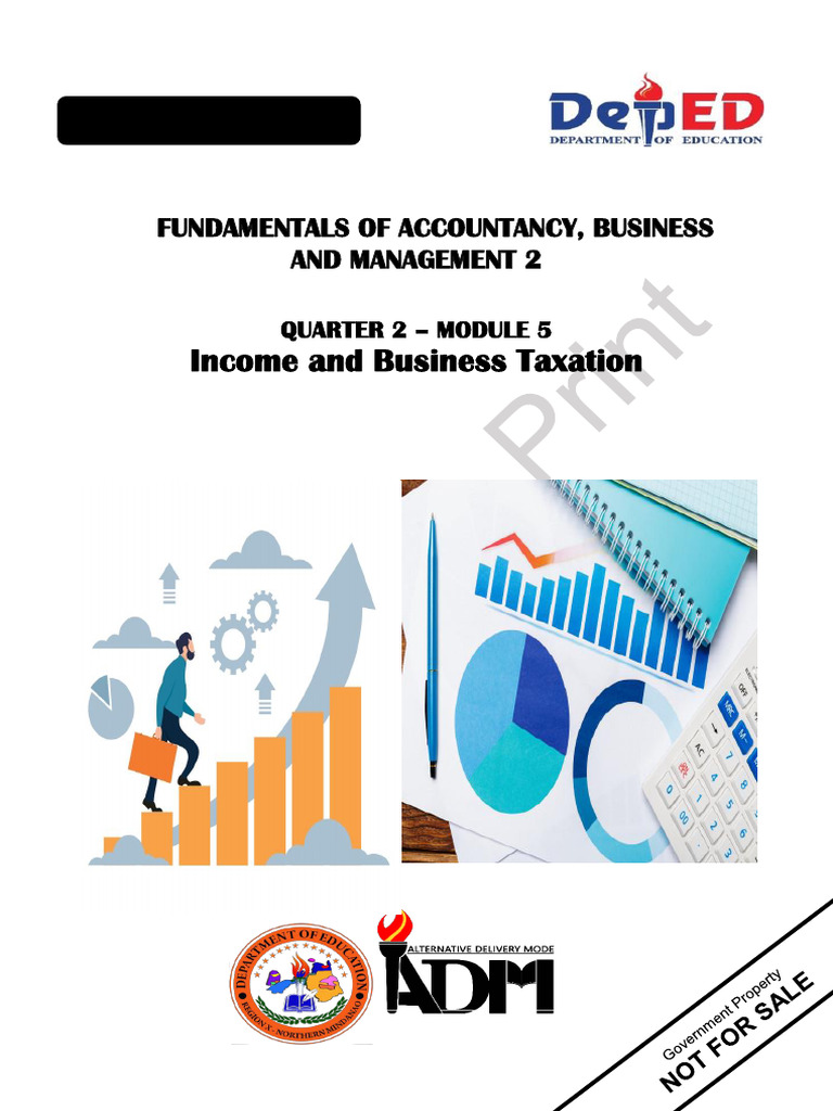 Income and Business Taxation Module | PDF | Taxes | Tax Deduction