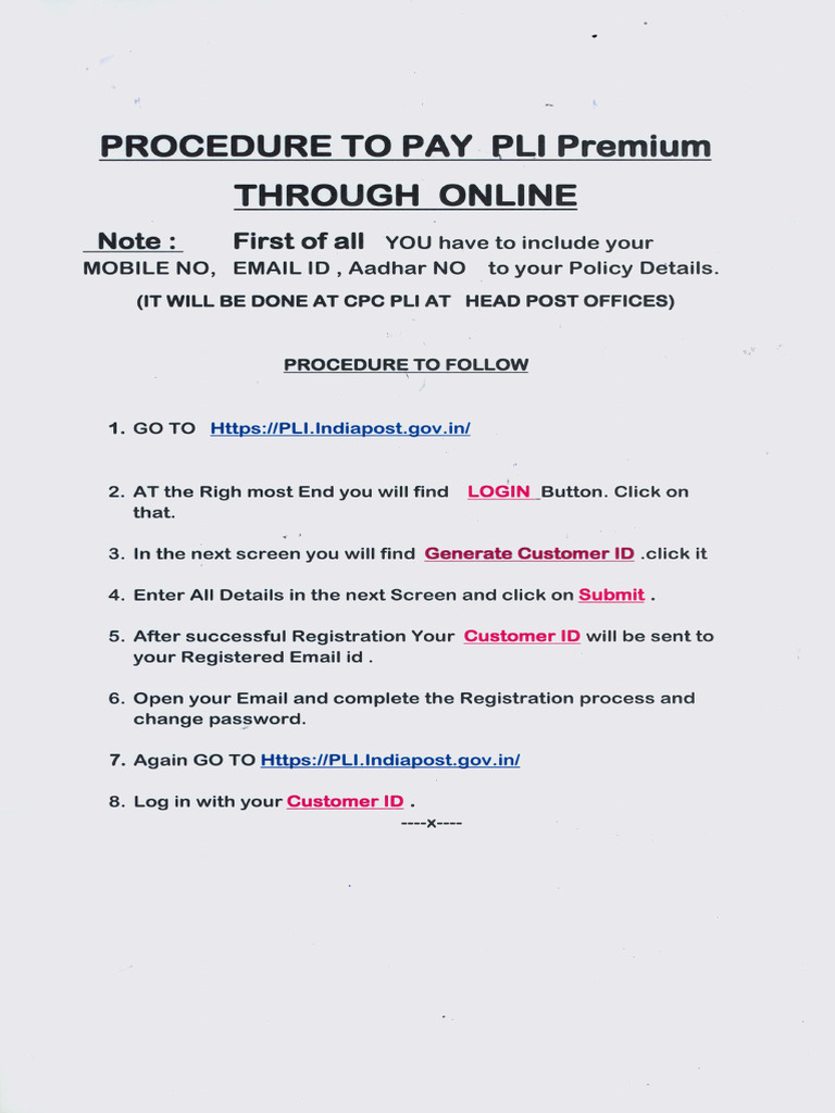 Pli Online | PDF