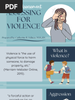 ATI Module - Abuse, Aggression and Violence | PDF