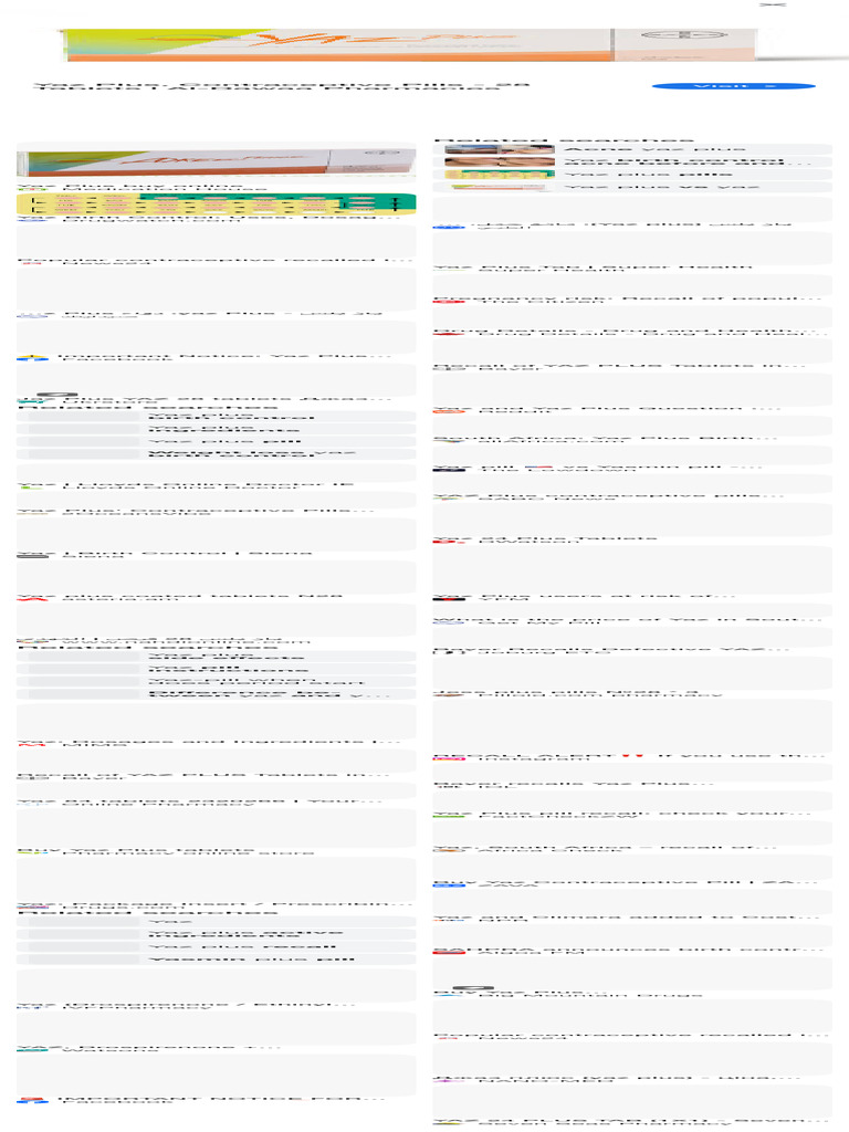 Yaz Plus - Google Search | PDF | Tablet (Pharmacy) | Birth Control