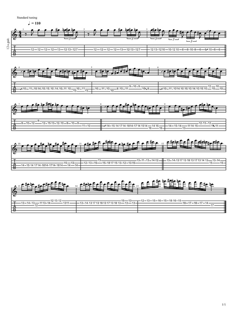 Tablatures de tendance égyptienne | PDF