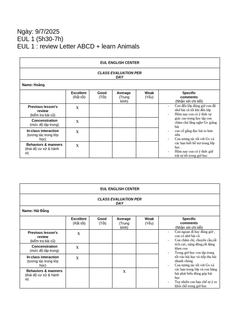 EUL 1 Ngày 9 Tháng 7 Năm 2025 | PDF