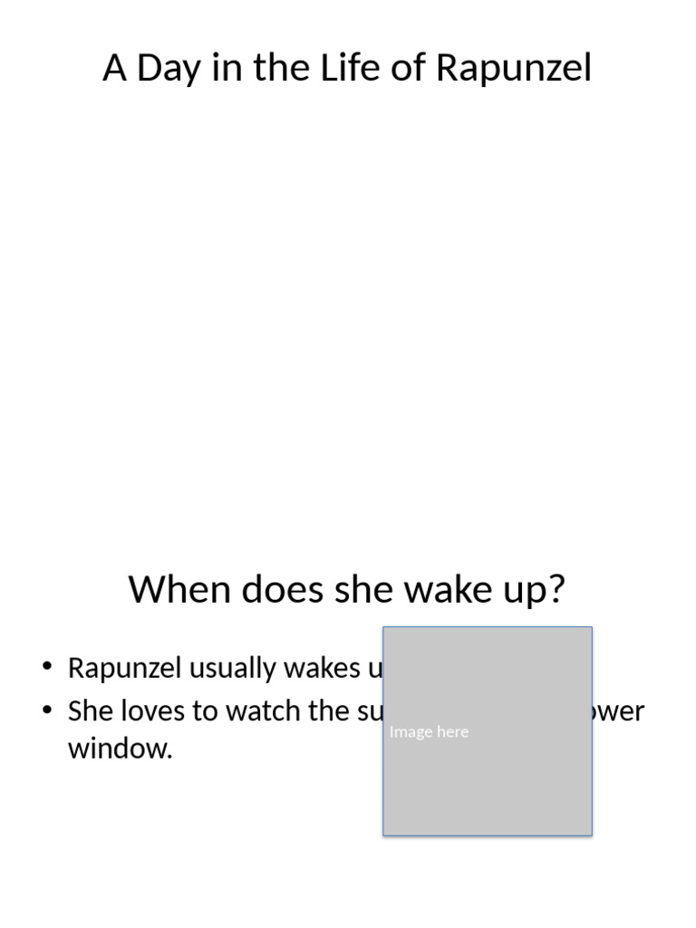 Rapunzel Presentation | PDF