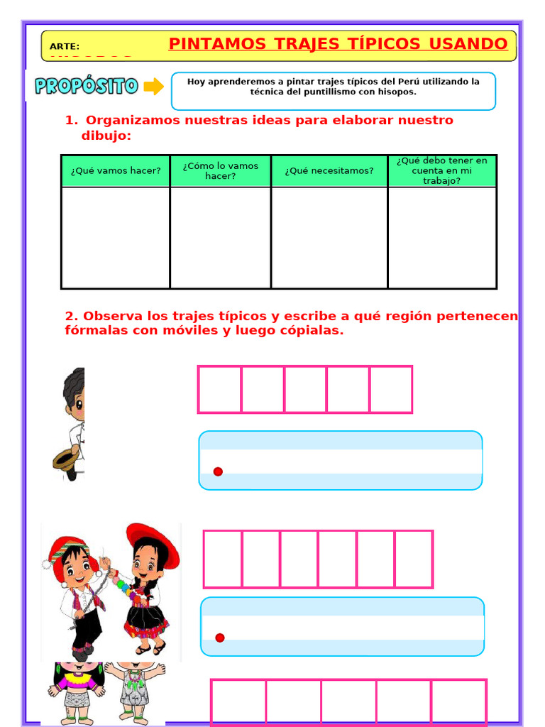 Ficha Arte Viernes 27 de Junio | PDF