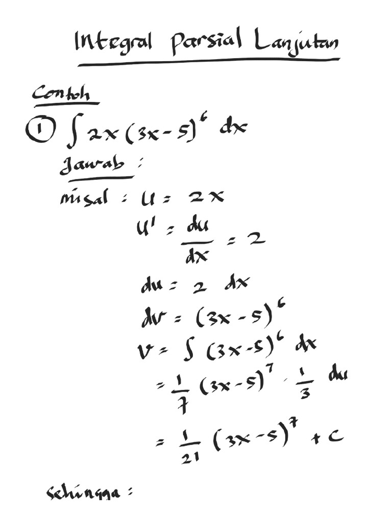 Kalkulus 2 Pertemuan 16 | PDF