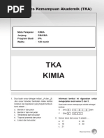Prediksi Soal Tka Tes Kemampuan Akademik 30356725 | PDF