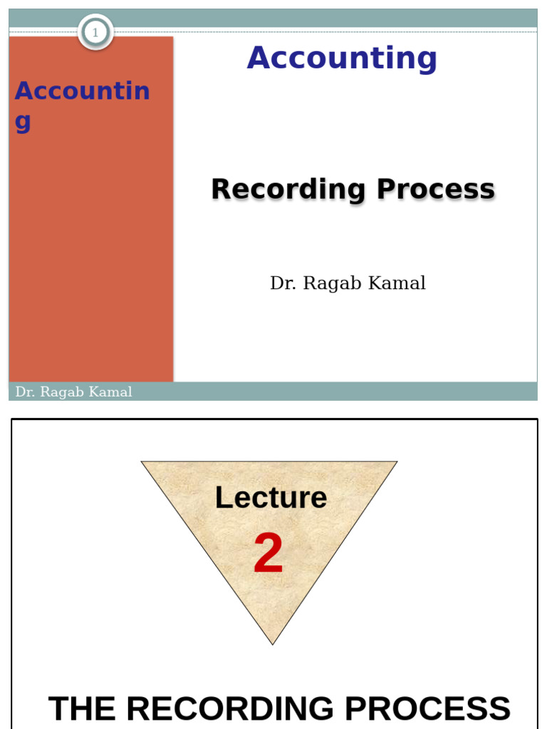 2-Lect 02 Double Entry | PDF | Debits And Credits | Money