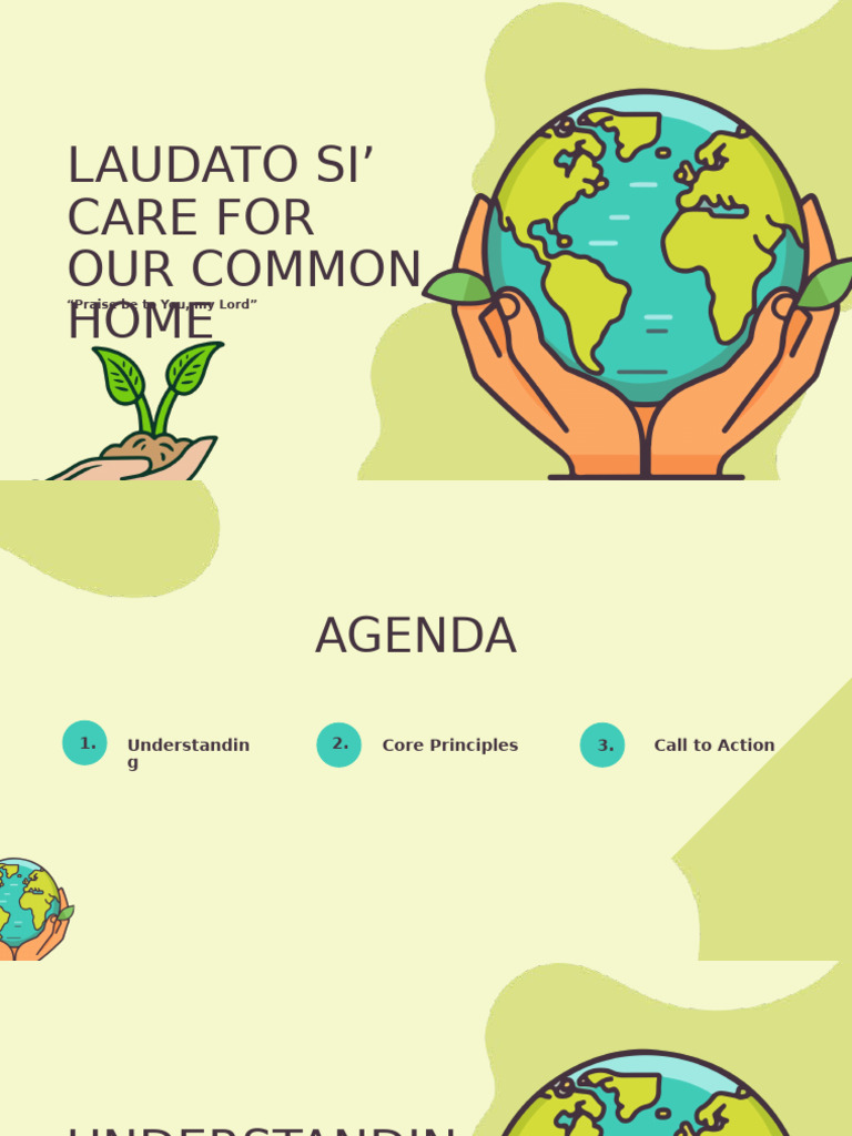 Laudato Si Care For Our Common Home | PDF | Sustainability | Biodiversity