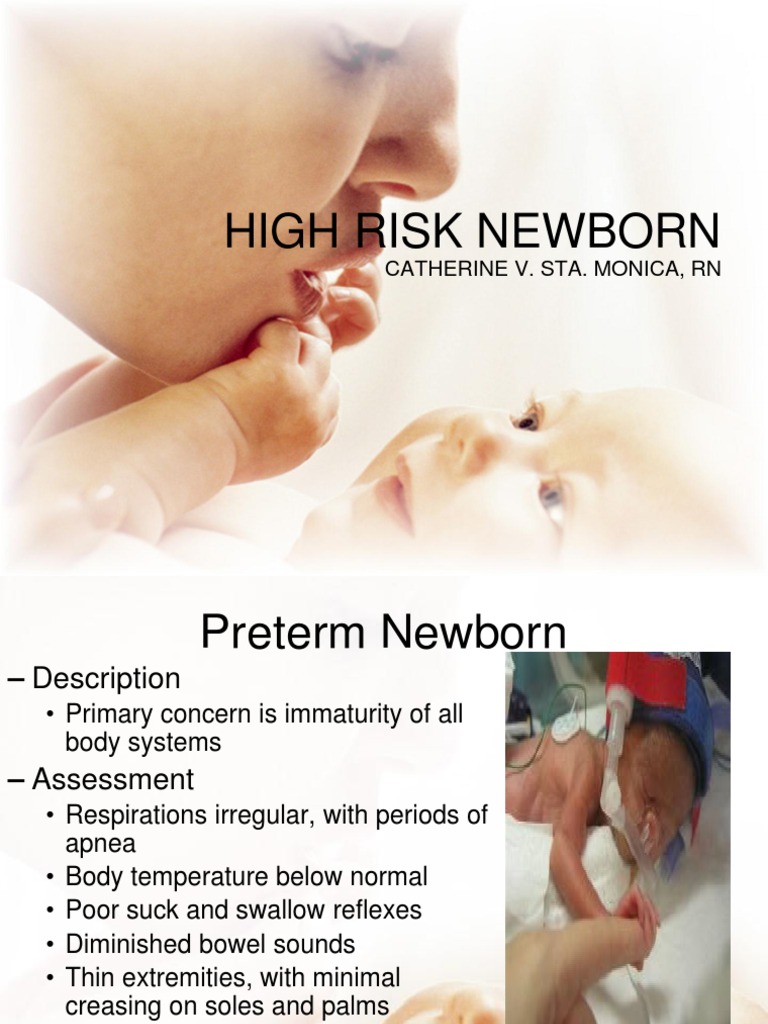 High-Risk Newborn Care Guidelines | PDF | Respiratory System | Infants