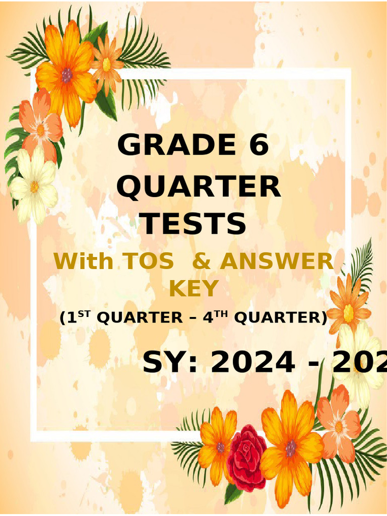 Tos Cover Page | PDF