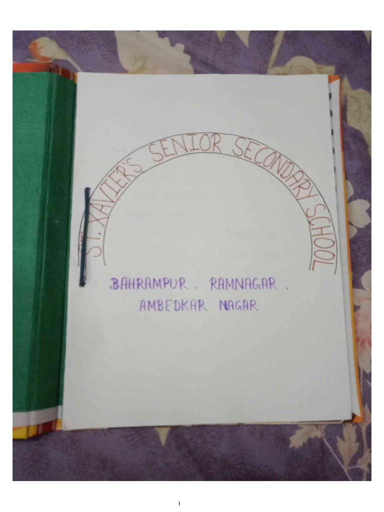 English Project File | PDF