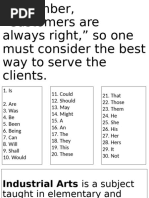 Pinoy Henyo Words List and Categories | PDF | Foods