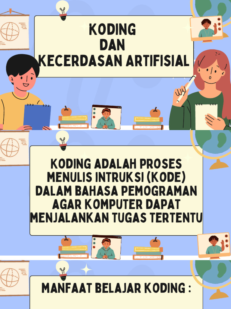 Koding dan AI: Panduan untuk Anak SD | PDF