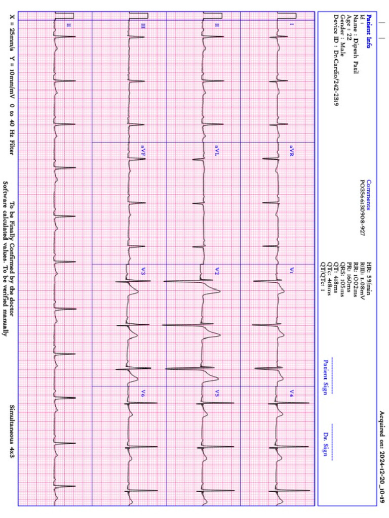 Diagnostics Wellness Package ECG Camp | PDF