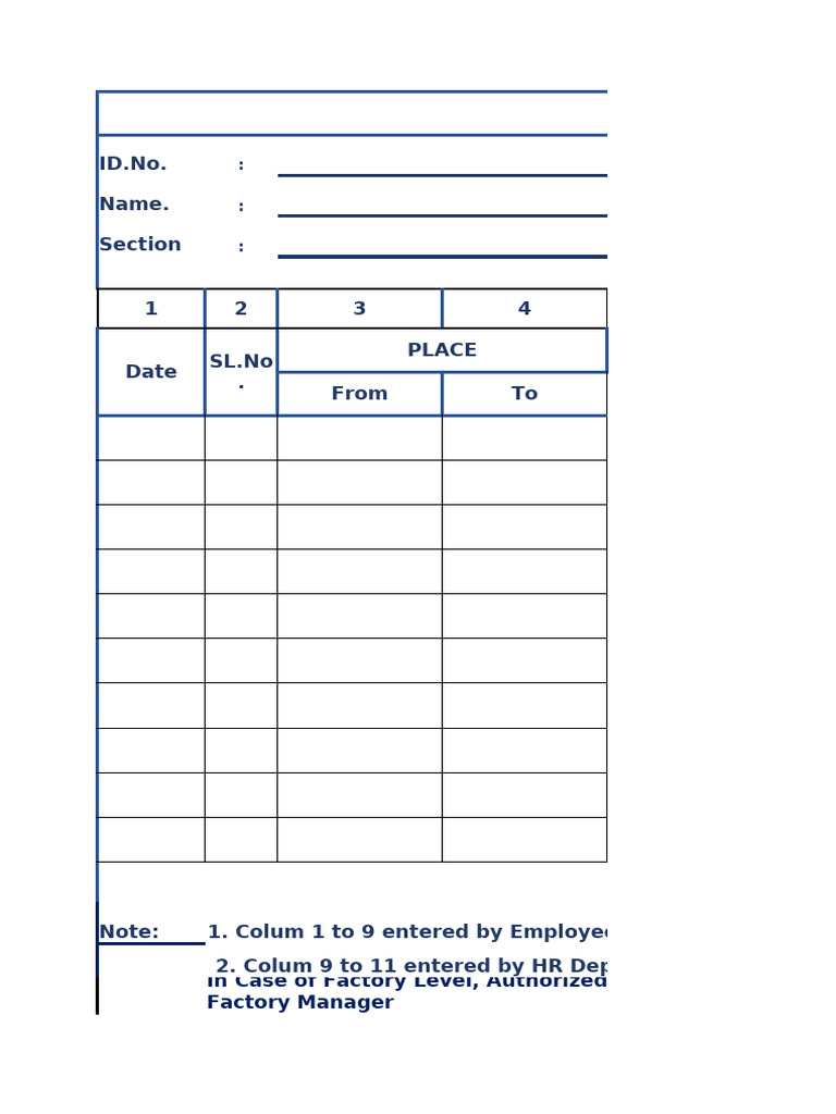Petrol Allowance Request Format | PDF
