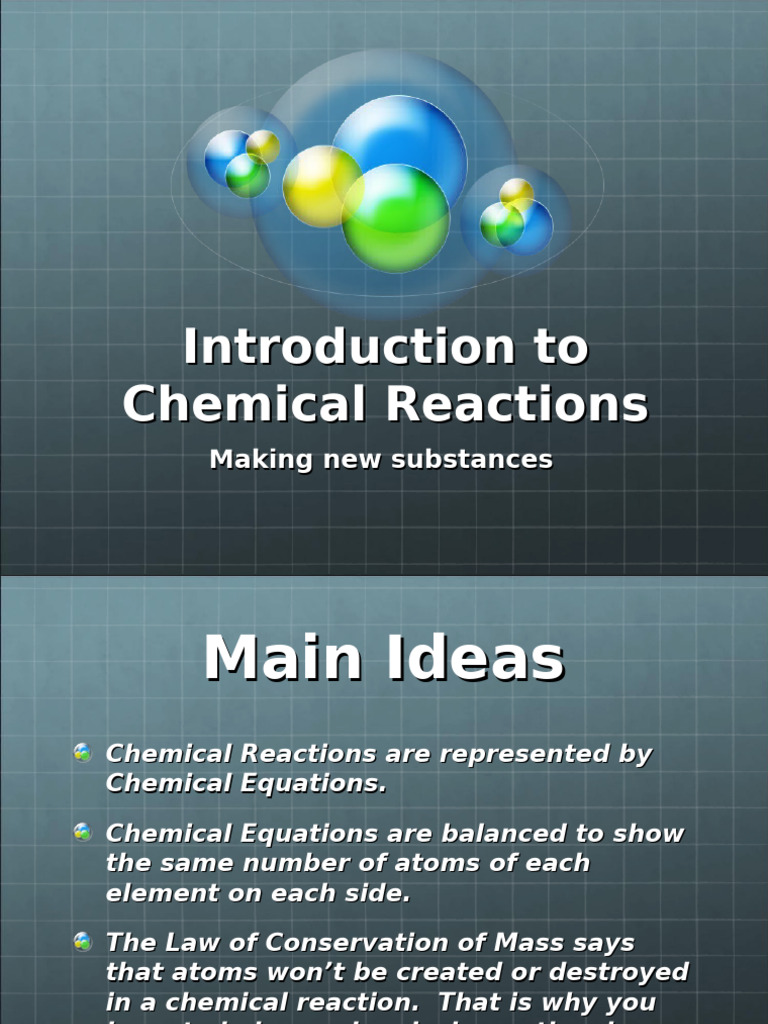 Chemical Reactions Worksheet Answers | PDF | Chemical Reactions | Chemistry