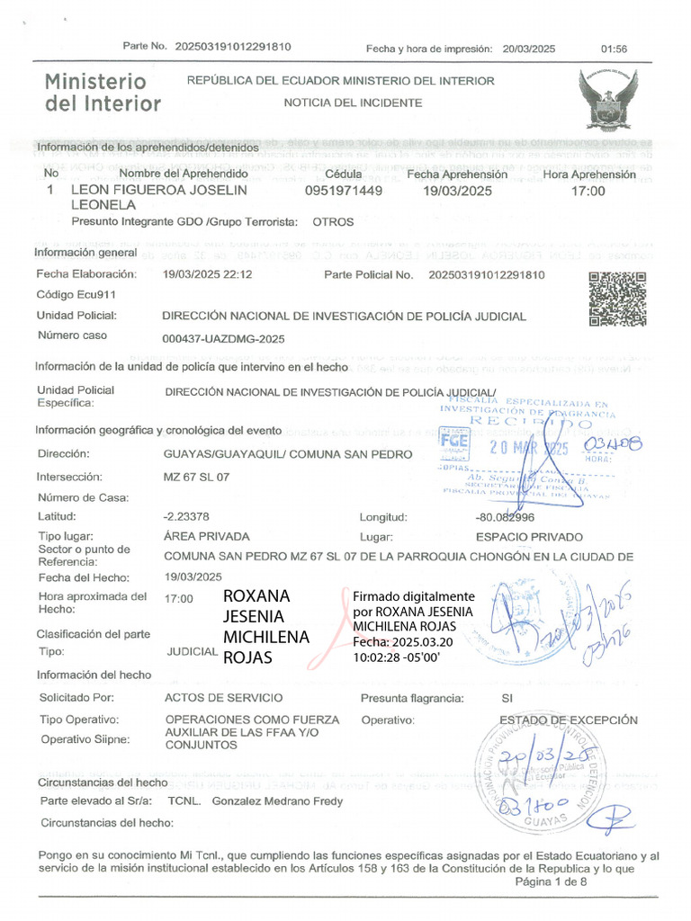 Roxana Jesenia Michilena Rojas | PDF