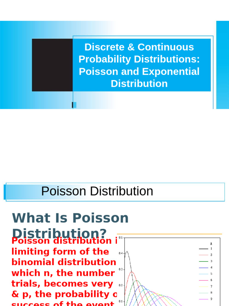 Poisson and Exponential Distribution | PDF | Probability Distribution ...
