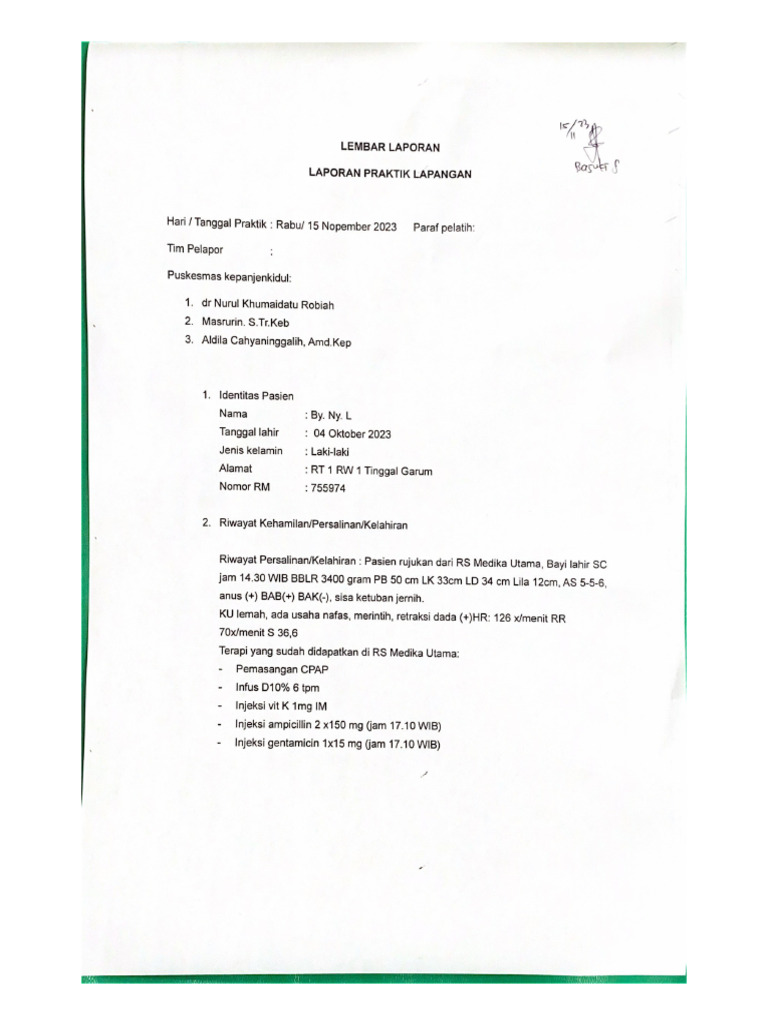 Kasus Ugd RSMW 1 | PDF