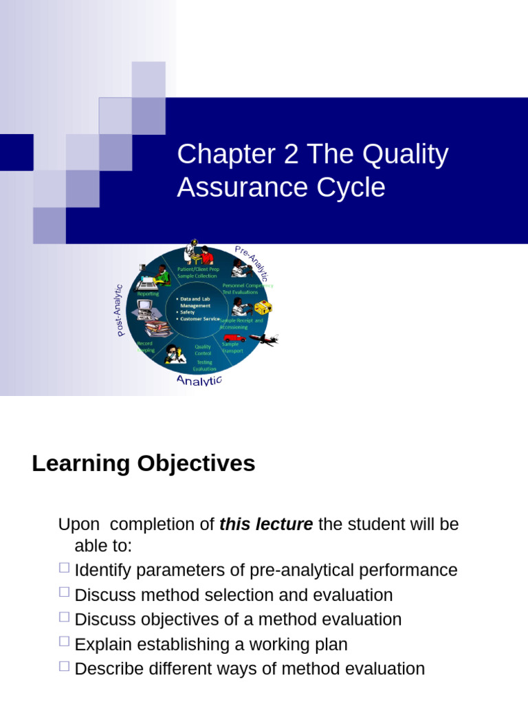 The Quality Assurance Cycle | PDF | Accuracy And Precision ...