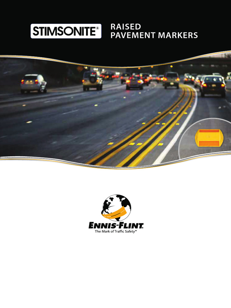 Raised Pavement Markers Overview | PDF | Road | Road Surface