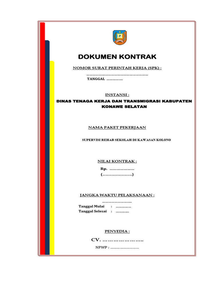 Rancangan SPK Pengawasan | PDF