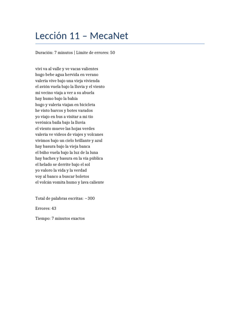 Leccion 11 MecaNet | PDF