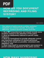 Police Station Record Keeping Guide | PDF | Bail | Police