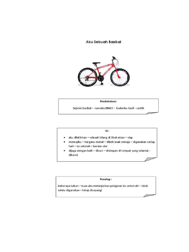 Aku Sebuah Basikal Pdf