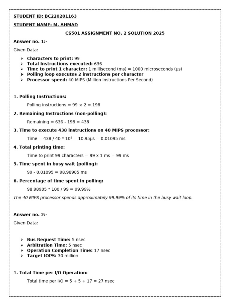 CS501 2 BC220201163 | PDF
