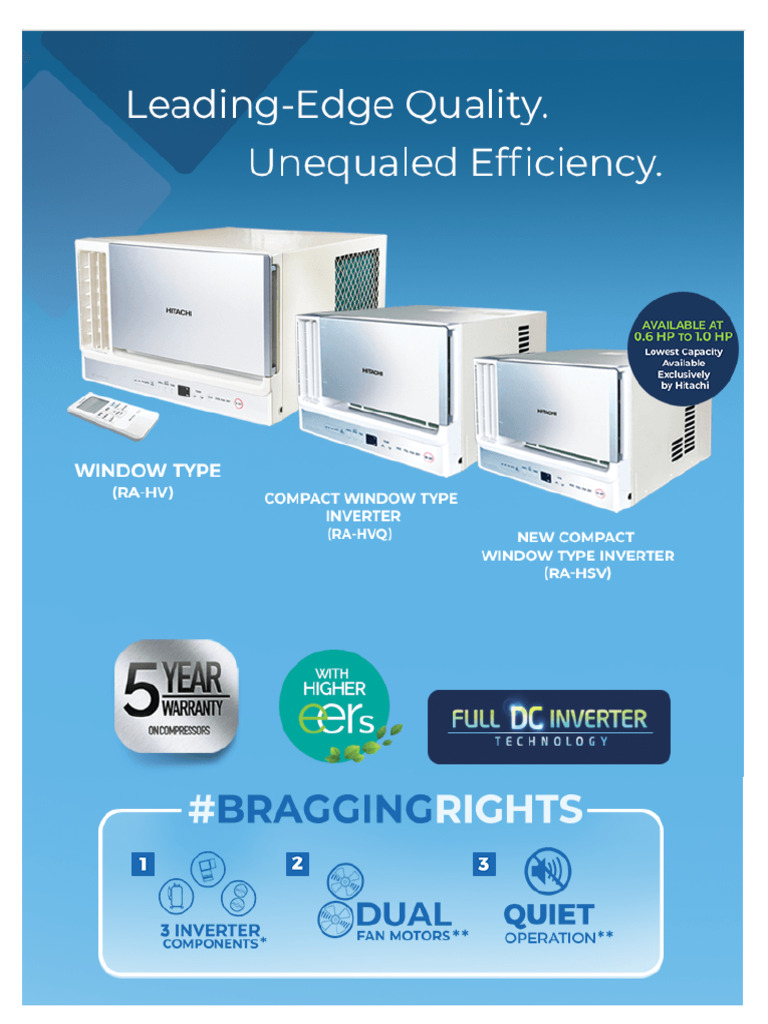 Hitachi Window Type | PDF