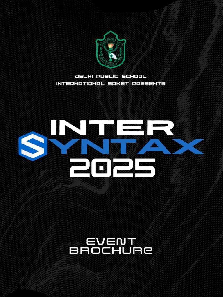 Syntax Final Brochure - PDF - Compressed | PDF | Computing