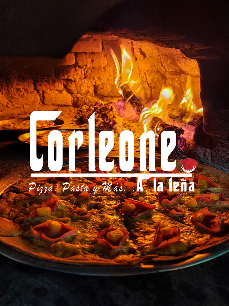 Menú Corleone Julio 2025 | PDF | Pizza | Preparación de comida y bebida