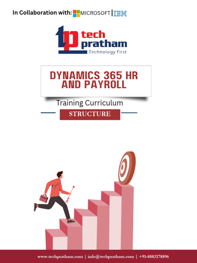 Dynamics 365 HR and Payroll Training Curriculum | PDF
