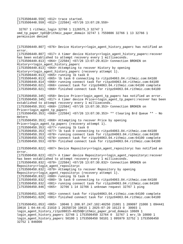Rithmic Trader Pro - Cur | PDF