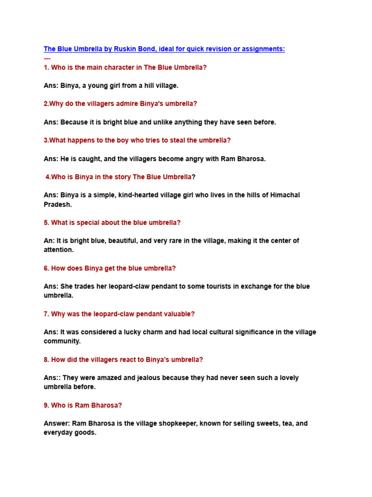 GRB Quick Revision For PT 1 | PDF