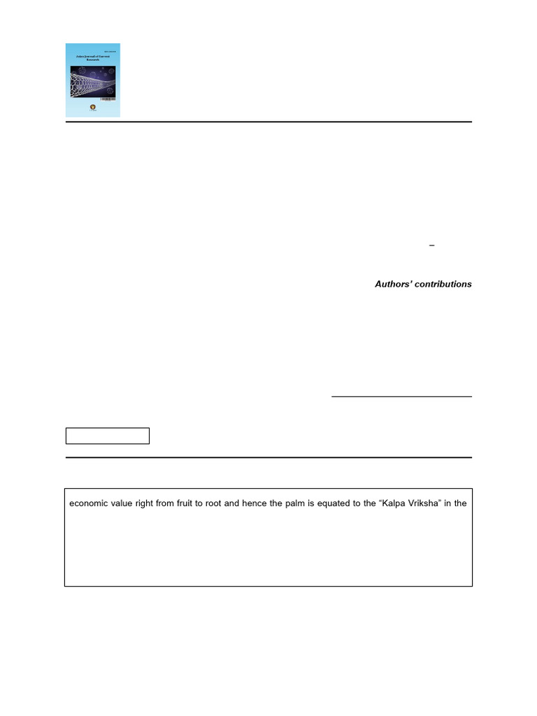 Palmyrah Tuber: Nutrition and Benefits | PDF | Seed | Starch