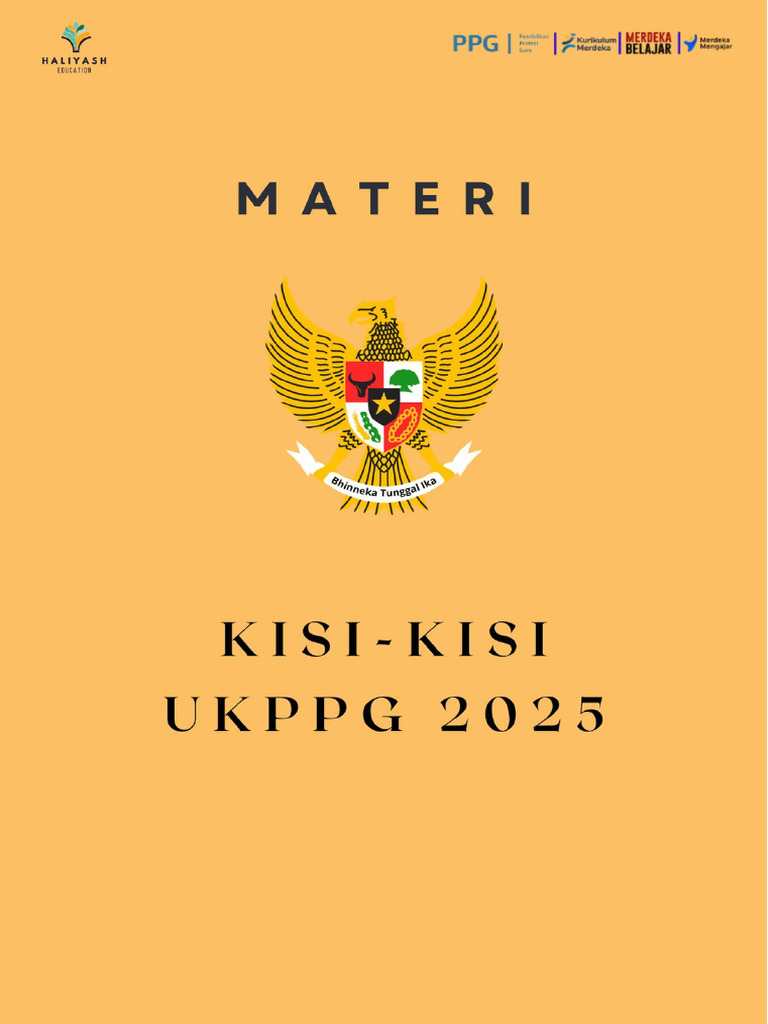 Mater Utbk Ukppg 2025 Berdasarkan Kisi-Kisi | PDF