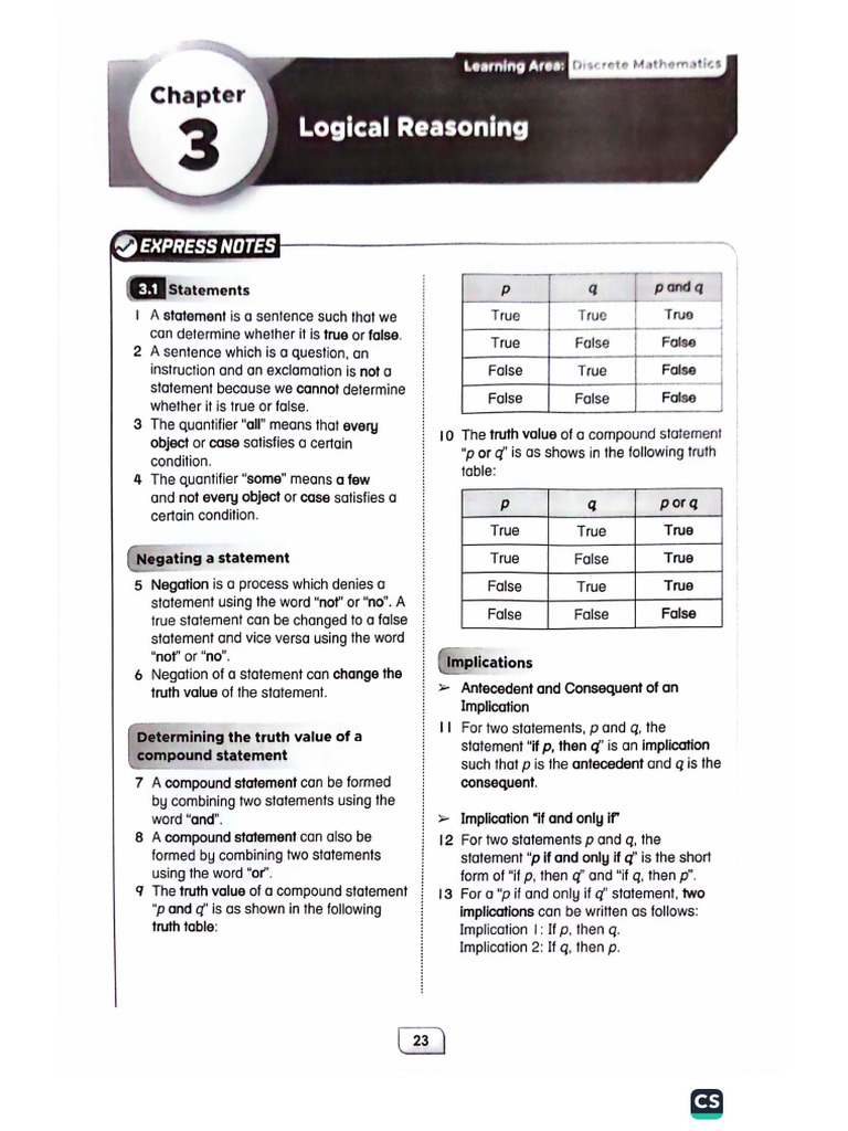 4.3 Logical Reasoning | PDF