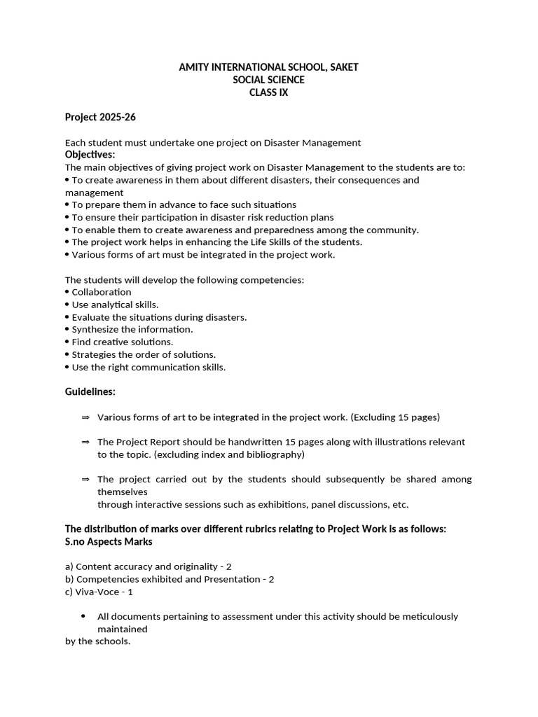 HHW Social Science Ix | PDF