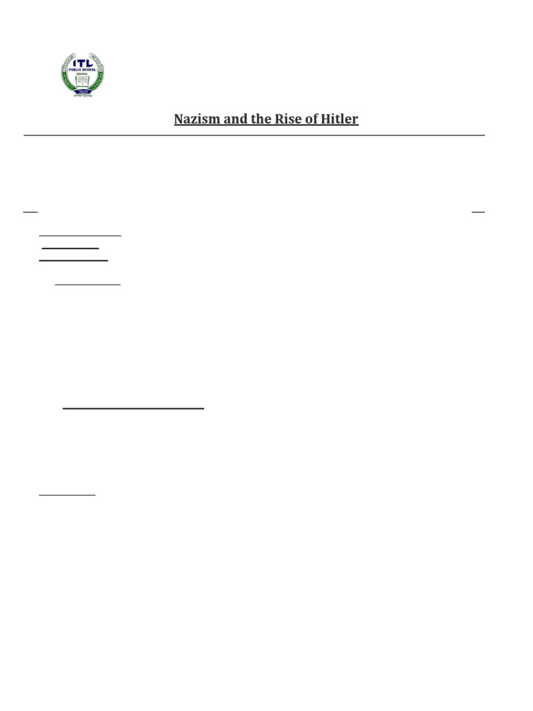 Understanding Genocidal War in Germany | PDF | Weimar Republic | German ...